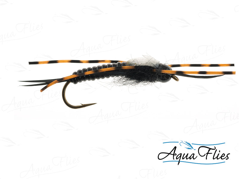senyos-wiggle-stone-nymph steelhead fly – Aqua Flies Dealer