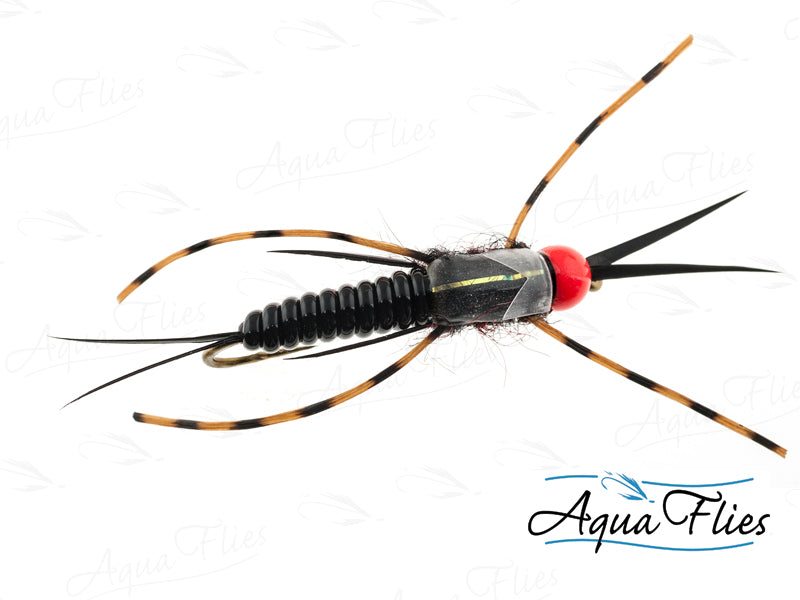 senyos-wiggle-stone-nymph steelhead fly – Aqua Flies Dealer