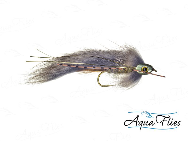 fish-skull-brown-zonker steelhead fly – Aqua Flies Dealer